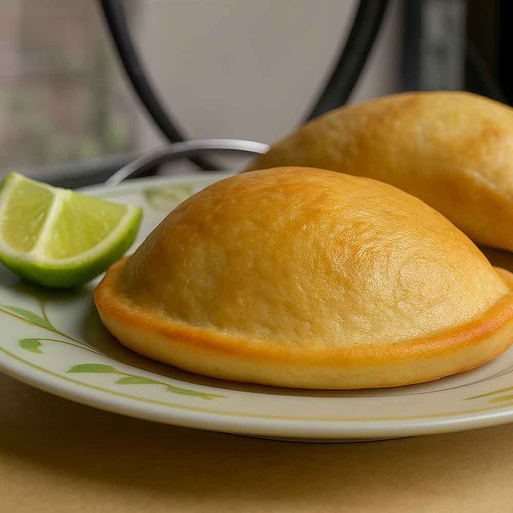 Empanada de Pollo con Champiñones | Cremosa y dorada - Dulce Encantado